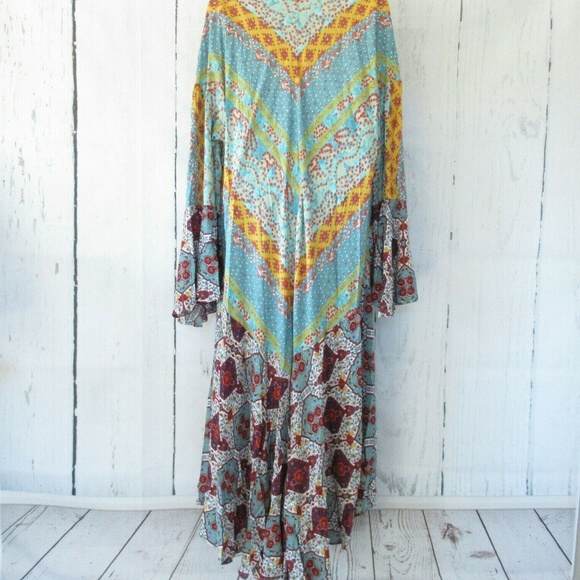 Umgee | Tops | Umgee Kimono Cardigan Boho Mixed Print Duster | Poshmark
